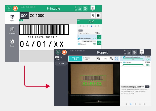 Case Coders for Corrugate & Cardboard Boxes | KEYENCE America