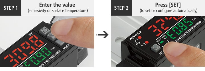 Digital Infrared Temperature Sensor - FT series | KEYENCE America