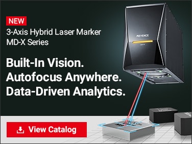 [NEW] 3-Axis Hybrid Laser Marker MD-X Series | Built-In Vision ...