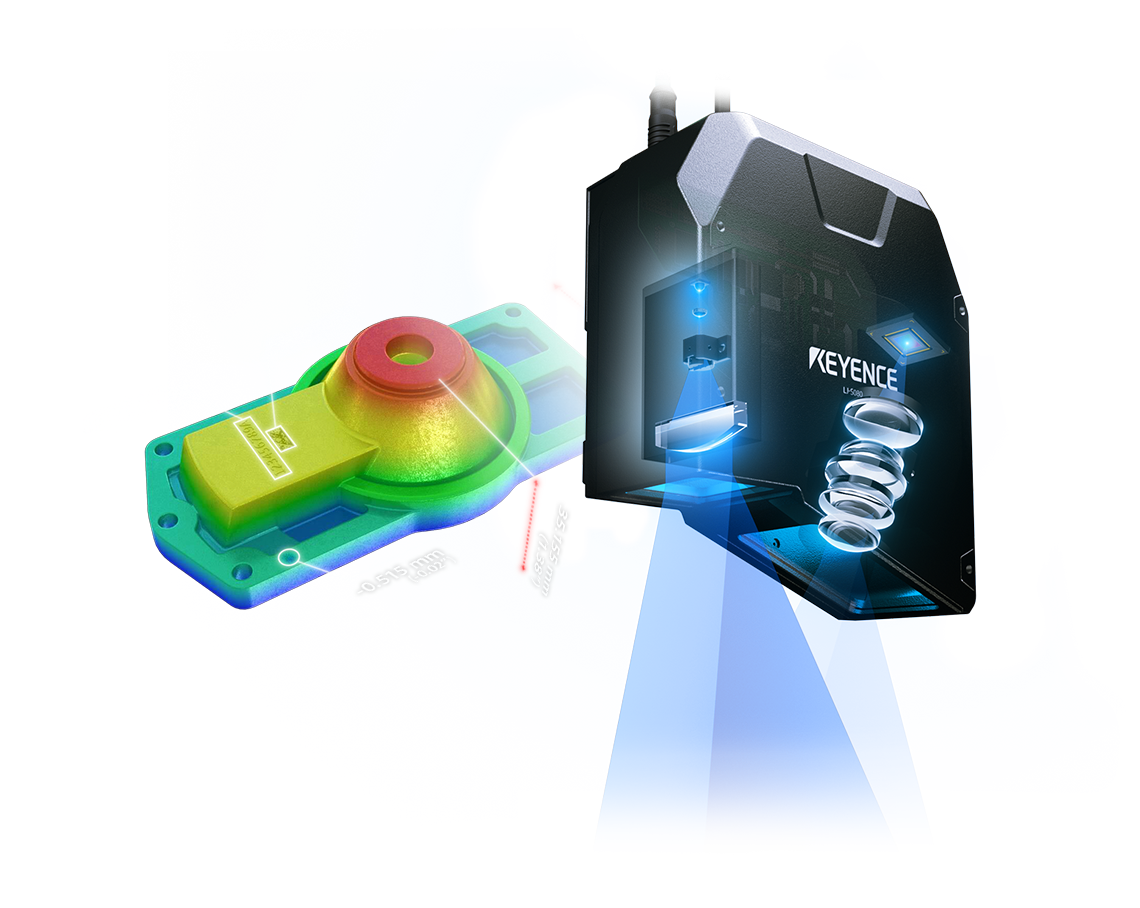 Laser Profiler / 3D Laser Snapshot Sensor | KEYENCE America