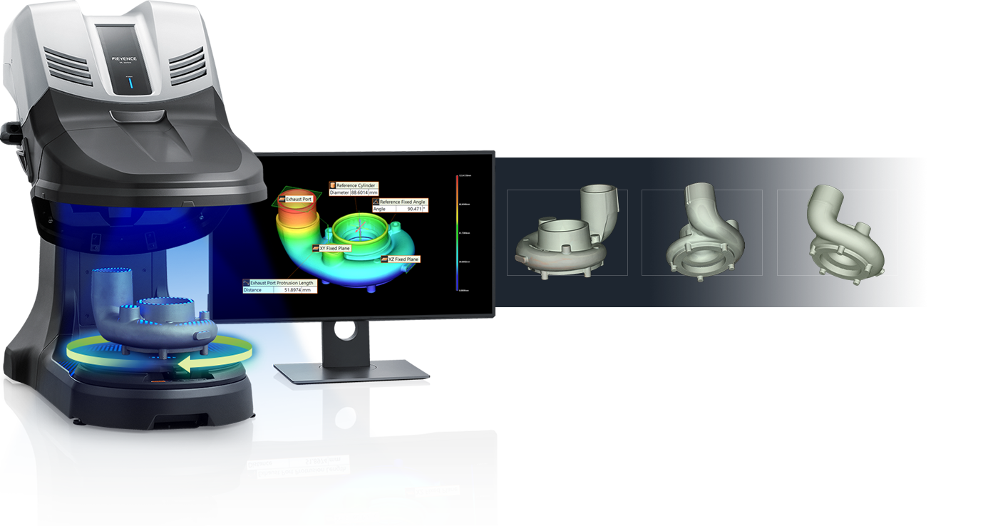 Complete 3d Measurement With Traceable Accuracy 3d Scanner Cmm Vl Hot