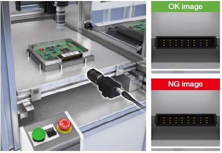 Connector Terminal Bend Inspection | KEYENCE America